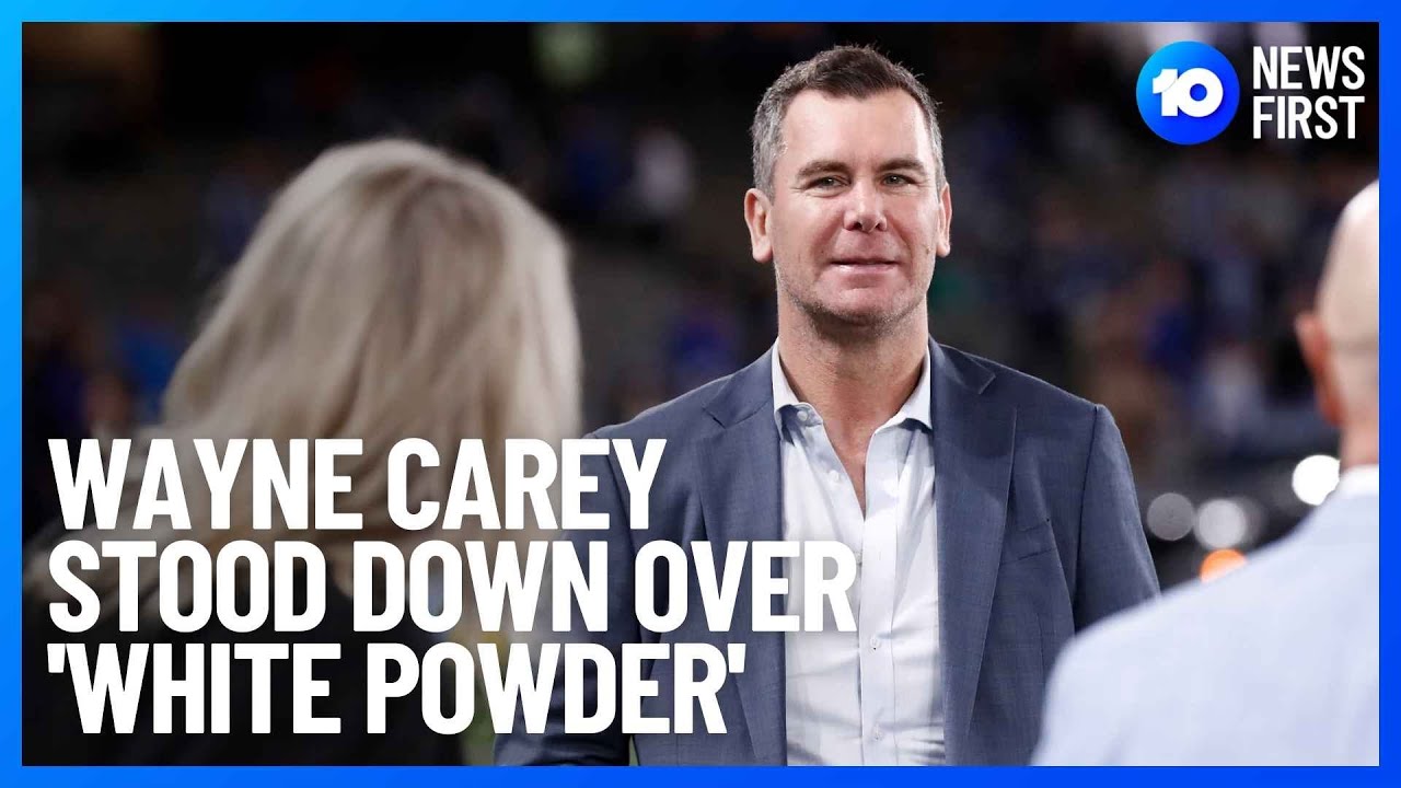 Wayne Carey Probe Over 'White Powder' Find | 10 News First