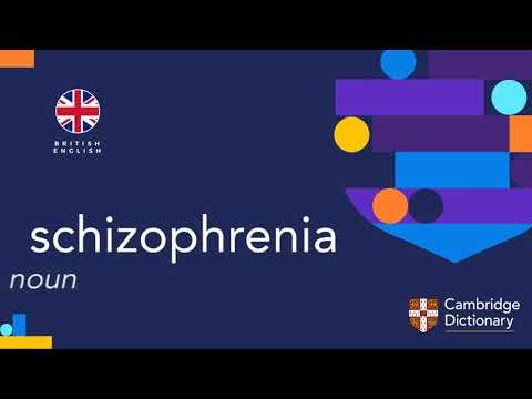 How to pronounce schizophrenia | British English and American English pronunciation