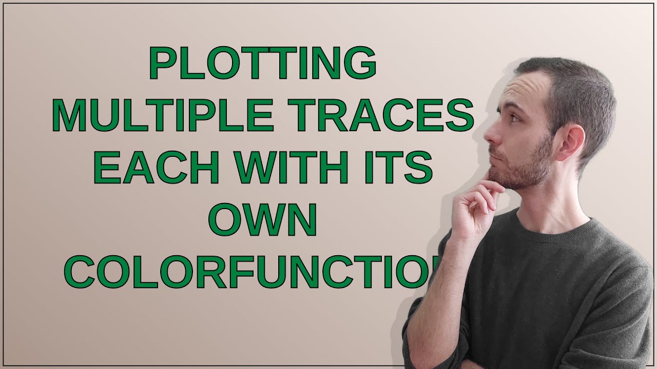 Mathematica: Plotting multiple traces each with its own ColorFunction