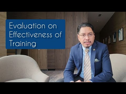 HRD Corp Evaluation on Effectiveness of Training by @theIdeaSensei