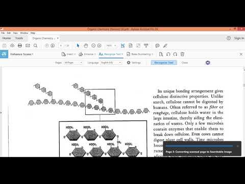 Adobe Acrobat OCR