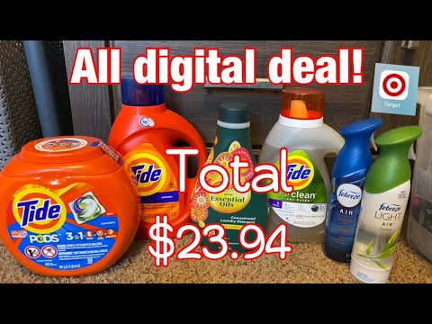 COUPONING AT TARGET ALL DIGITAL DEAL
