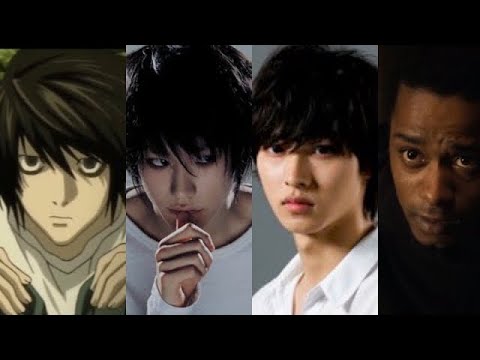 Evolution of L Lawliet in Anime & Live Action 2006 - 2017