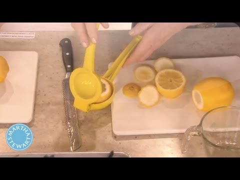 How to Juice Lemons⎢Martha Stewart