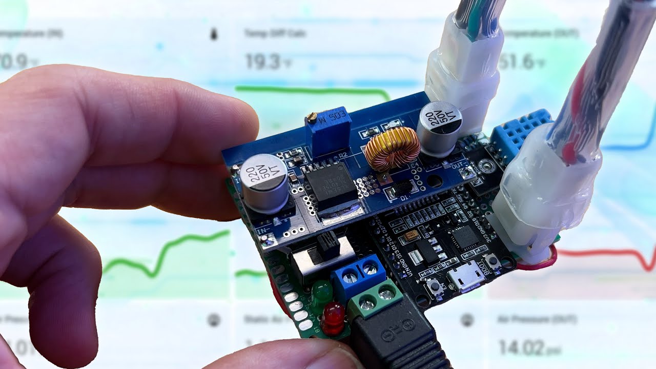 I built the perfect HVAC sensor, for CHEAP! Temps, Static Pressure, Air Quality, everything.