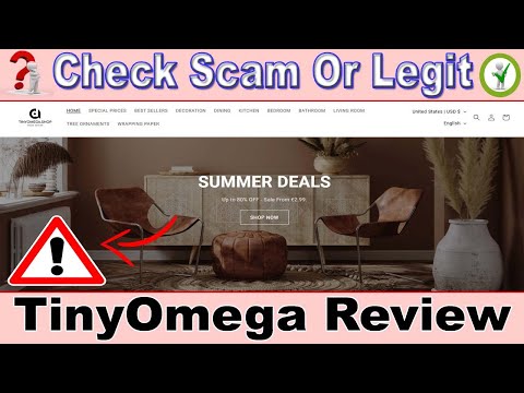 TinyOmega.shop Review ⚠️ Legit Online Store or Scam? | Don’t Buy Before Watching!