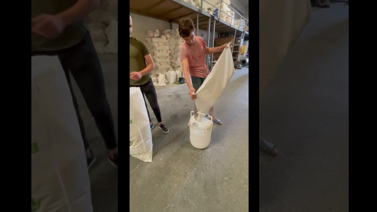 33LT - 100LT BAGS PERLITE FILLING MEASUREMENT