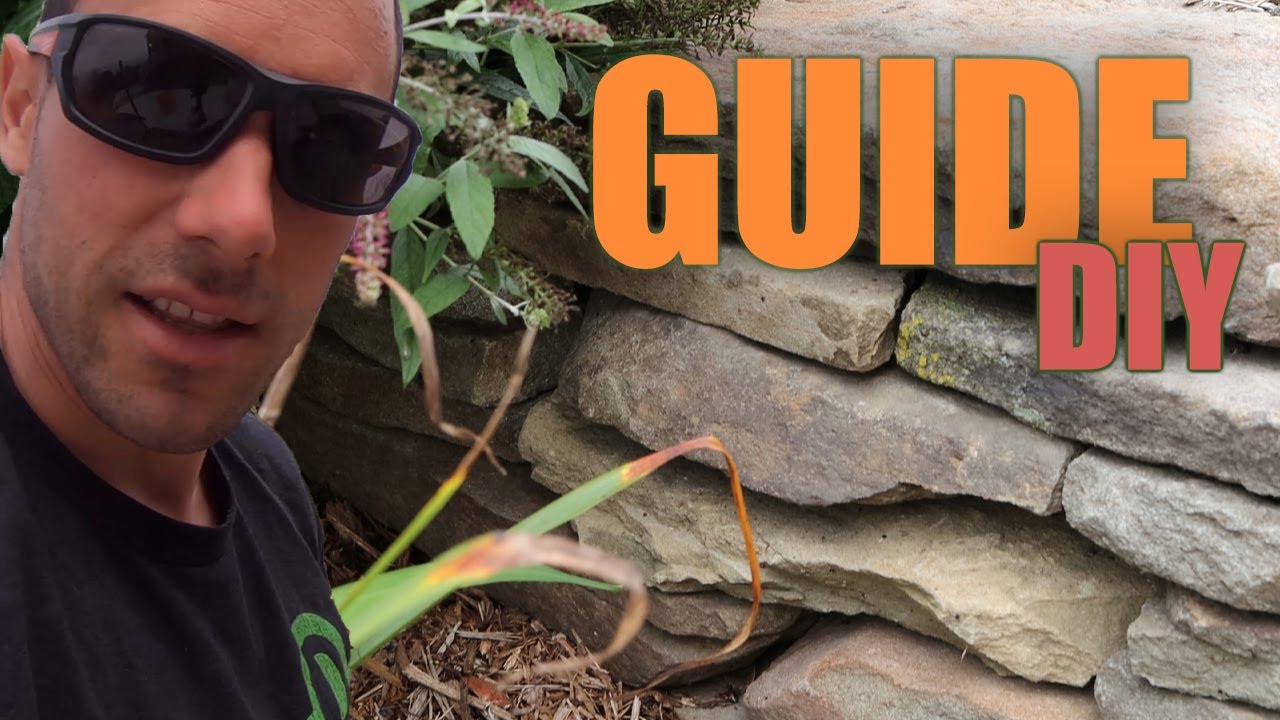 How to Build a Garden Wall in 9 minutes