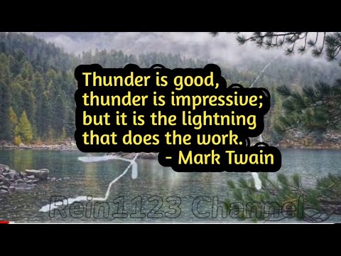 Best Thunder And Lightning Quotes