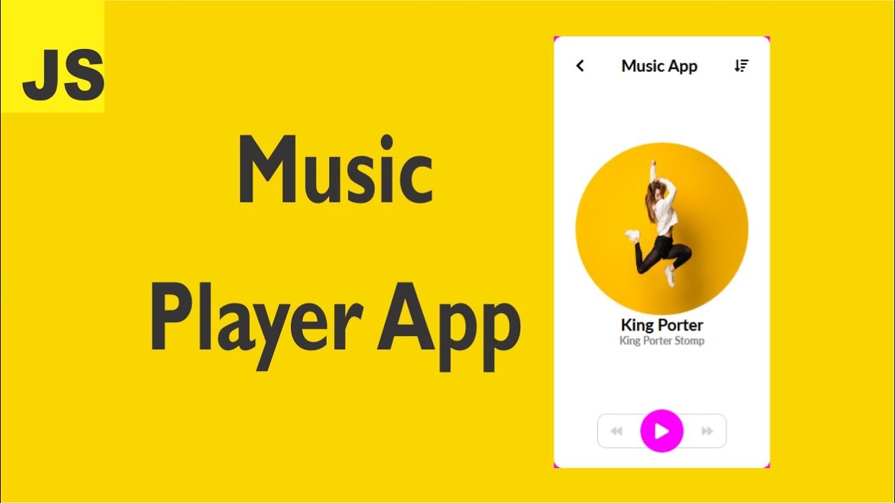Build A Music Player App With JavaScript || (JavaScript Project)