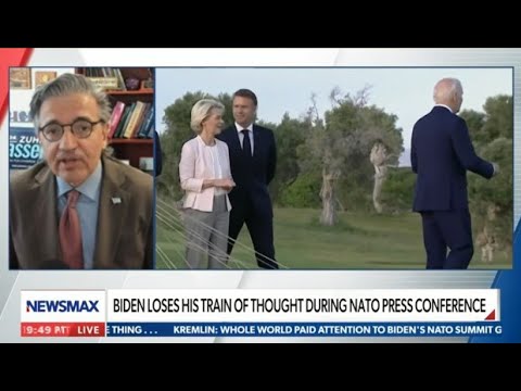 Dr. Zuhdi Jasser joins "Newsline" on Newsmax to discuss Biden's declining mental health