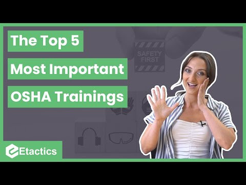 The Top 5 Most Important OSHA Training Courses