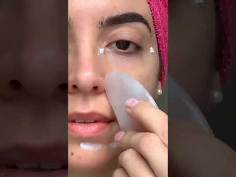 Boost your #skincare routine with a warm Gua Sha stone for glowing results