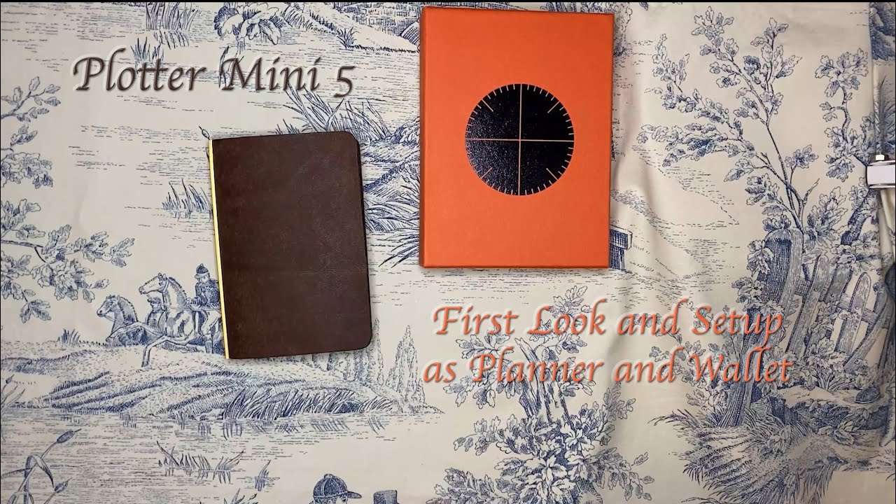 Plotter Mini 5: Everyday Carry Planner Setup. Plotter Leather Binder. I’ve Joined A Plotter Cult.