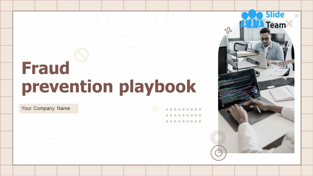 Fraud Prevention Playbook Powerpoint Presentation Slides