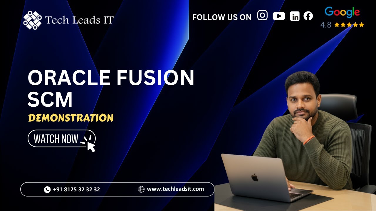 Oracle Fusion SCM Online Training Demo @15-nov-2025