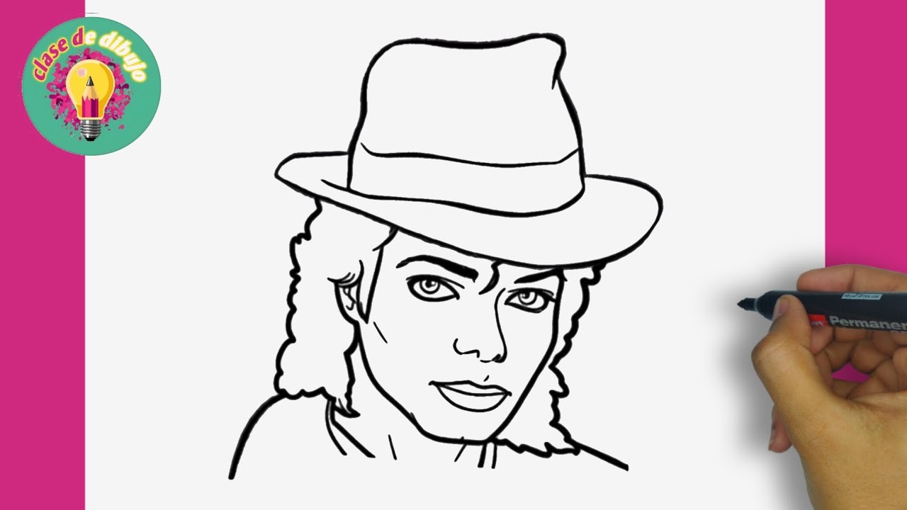 CÓMO DIBUJAR A MICHAEL JACKSON