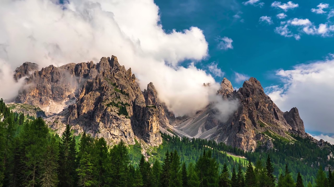 Mountain And Clouds Free Background Video, Stock Footage,No Copyright, Video Backgrounds, Animations