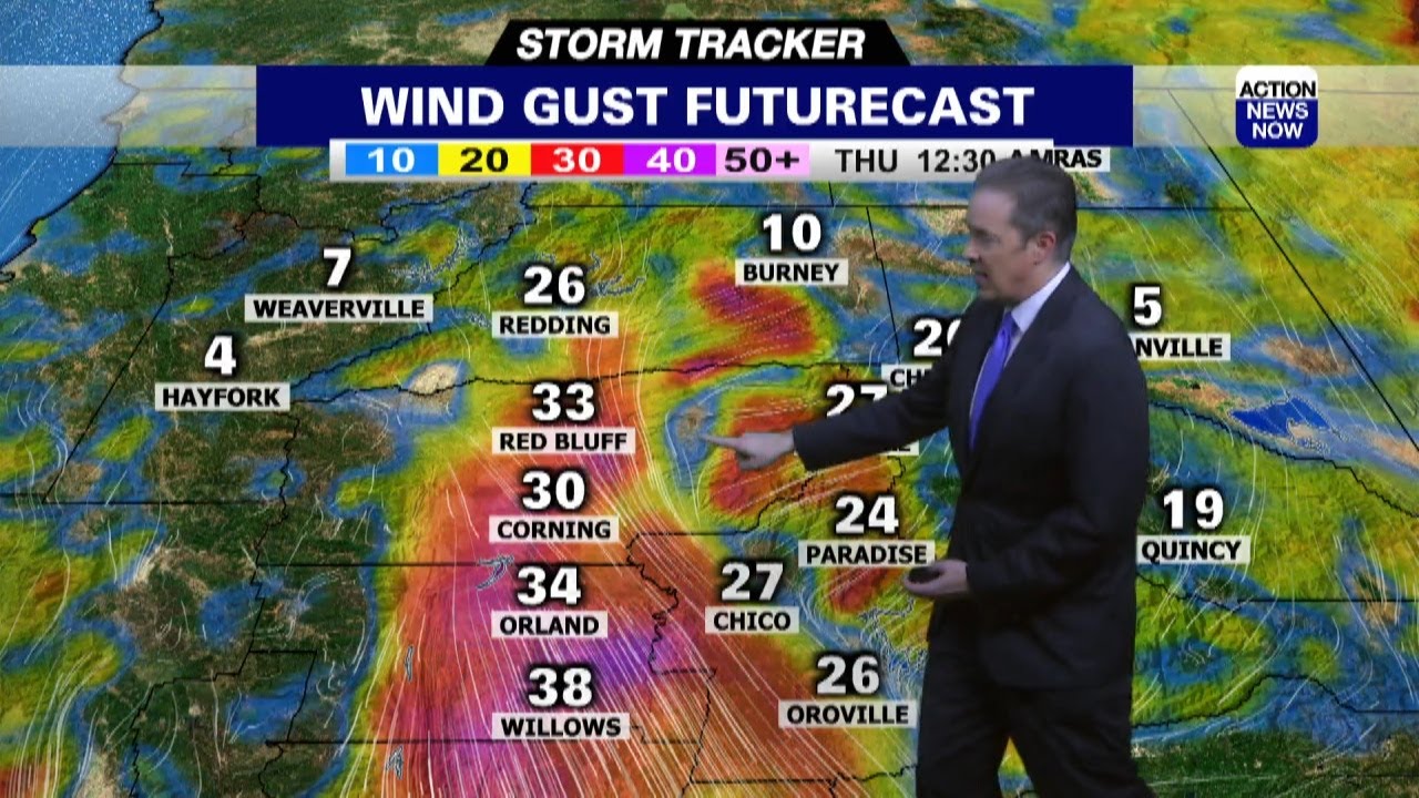 Storm Tracker Forecast - Stronger Wind Tonight, More Wind And Sun On Thursday