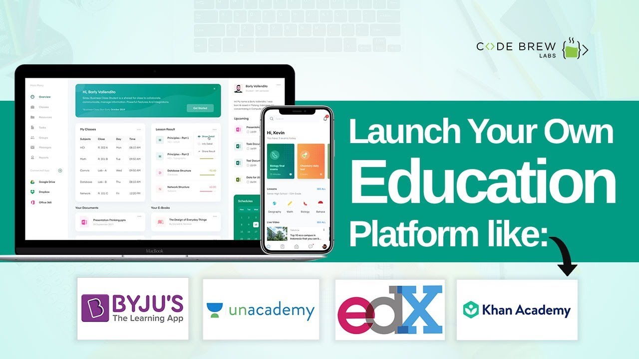 #1 Education App Development Company | Educational App Development | Code Brew Labs