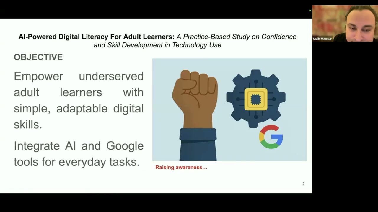 Ai-powered Digital Literacy for Adult Learners: A Practice-Based Study on Confidence