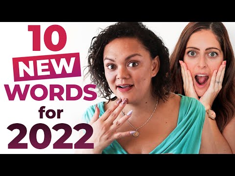 10 New ENGLISH WORDS You Need to Learn for 2022