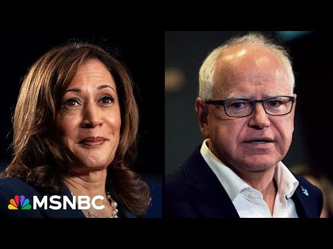 Kamala Harris picks Gov. Tim Walz as her running mate