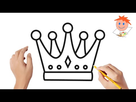How to draw a crown | Easy drawings