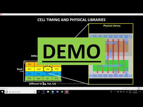 Import physical cells and view LEF