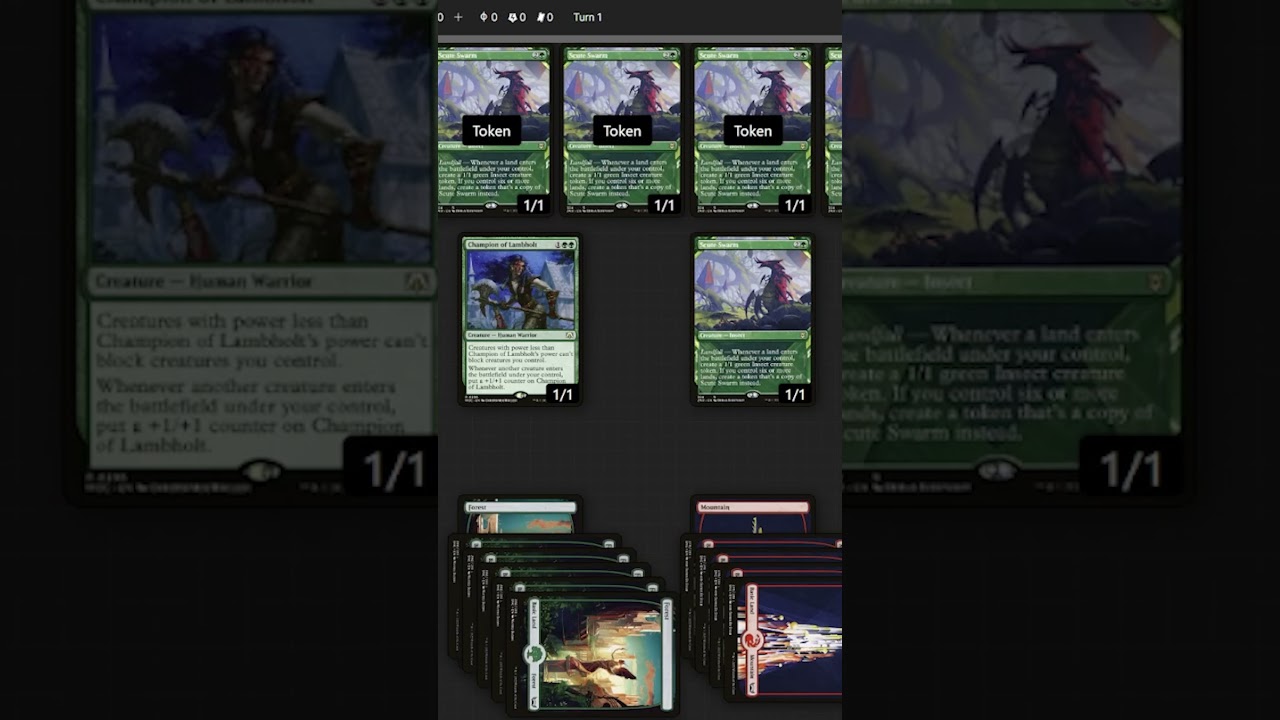 Notable Combo: Scute Swarm #edh #magicthegathering #mtg