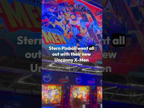 We BROKE the BRAND NEW Uncanny X-MEN Stern Pinball table! #pinball #xmen #prge #sternpinball #marvel