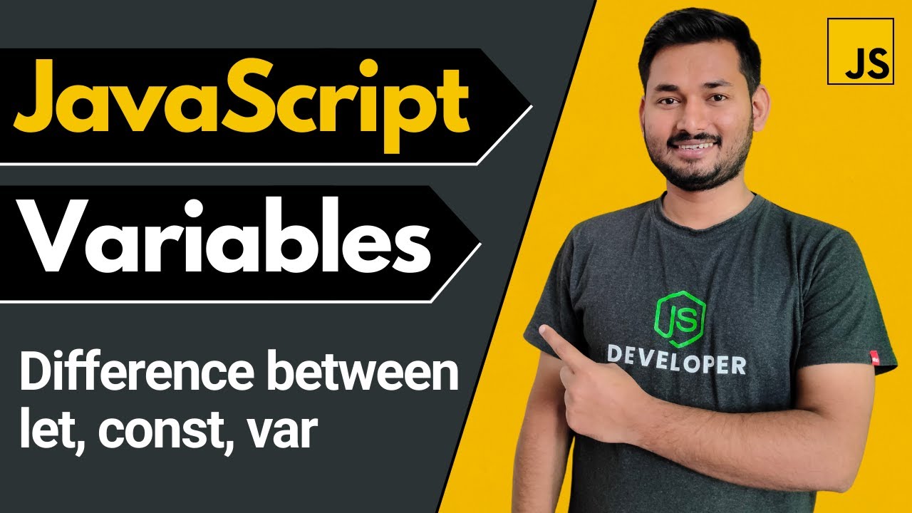 JavaScript Variables Explained in Depth | let, const, var | The Complete JavaScript Course | Ep.04