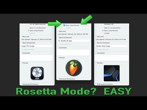 How To Put Your Daw In Rosetta Mode| Mac M1