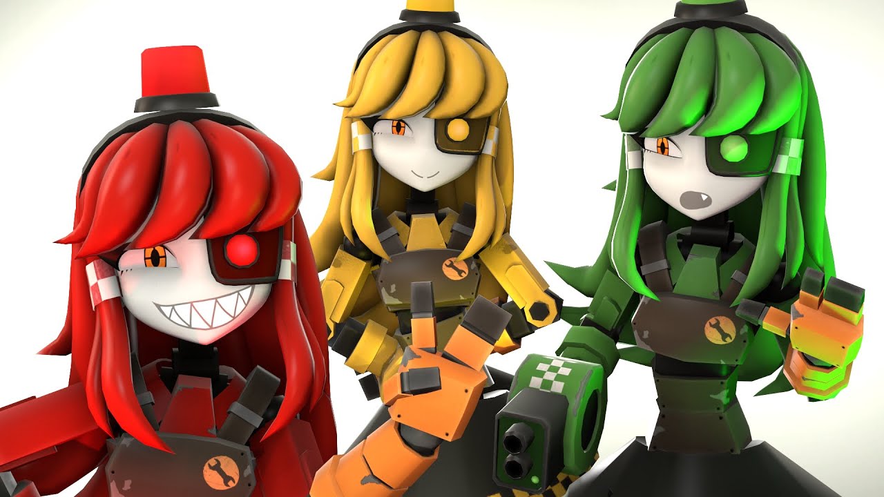 The Mimi-Sentry Girls. [SFM]