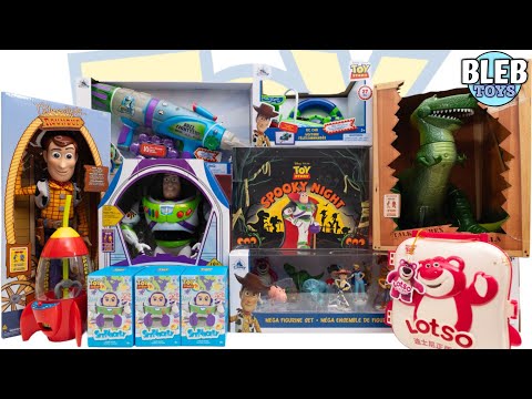 Unboxing Disney Pixar Toy Story toy collection ASMR plus Pop Mart Toy Story Spooky Night