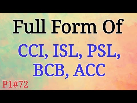 Full Form of CCI, ISL, PSL, BCB, ACC in Cricket | Full Form GK in Hindi | Mahipal Rajput