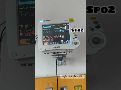 Icu screen monitoring vitals #icu #ventilator #medical #shortfeed #ytshorts #drvidhikaushik