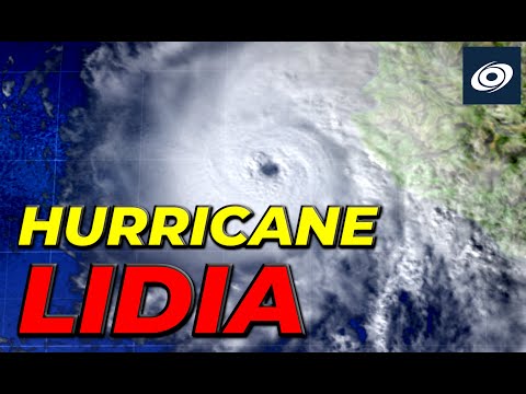 Hurricane Lidia Landfall Imminent - Live Coverage Oct 10, 2023