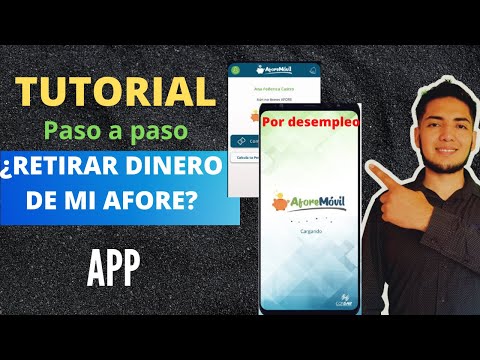 TUTORIAL retiro de Afore por desempleo - desde la App M贸vil