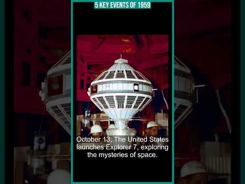 5 Key Events of #1959 - #yearinreview #timeline #history