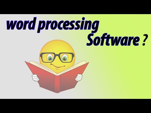 Word Processing Software - Simple Explanation