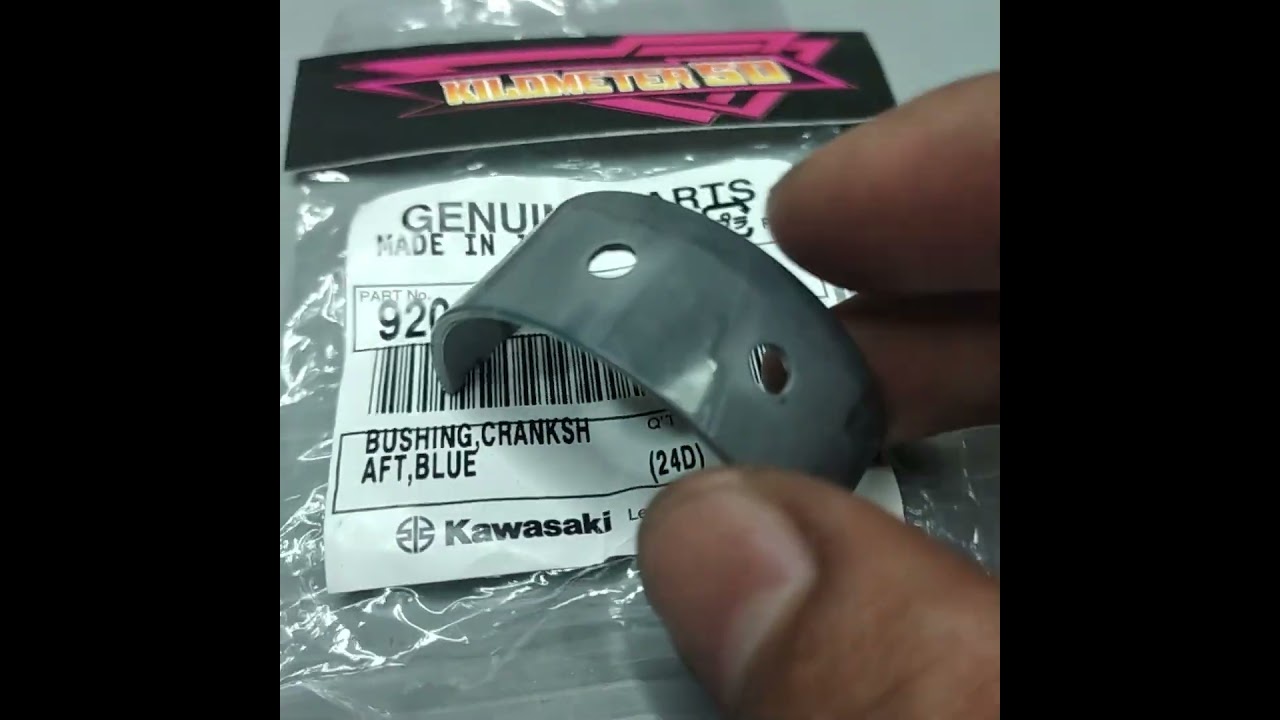 METAL BUSHING BOSHING BOSH DUDUK CRANKSHAFT KRUK AS ER6N ER6F ORIGINAL KAWASAKI