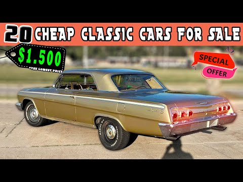 20 BEST CHEAP CLASSIC CAR FINDS Get Special Prices