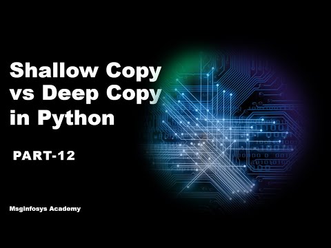Shallow Copy vs Deep Copy | Python in Hindi | Part-12
