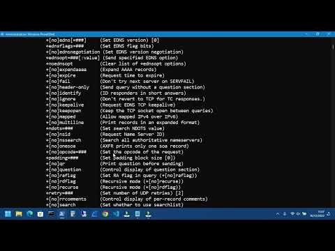 How to Download and Install Dig Command Line on Windows 11 with Chocolatey package manager