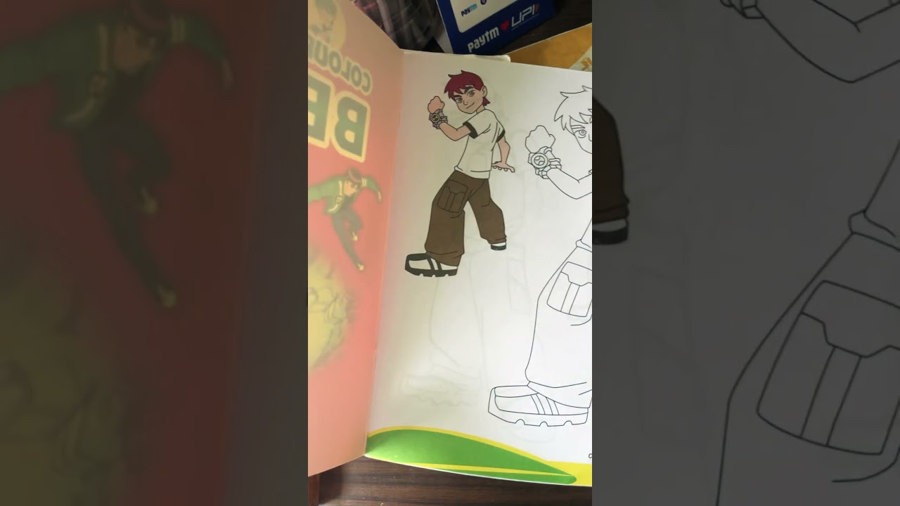 #stationarycollection #ben10 #coloring