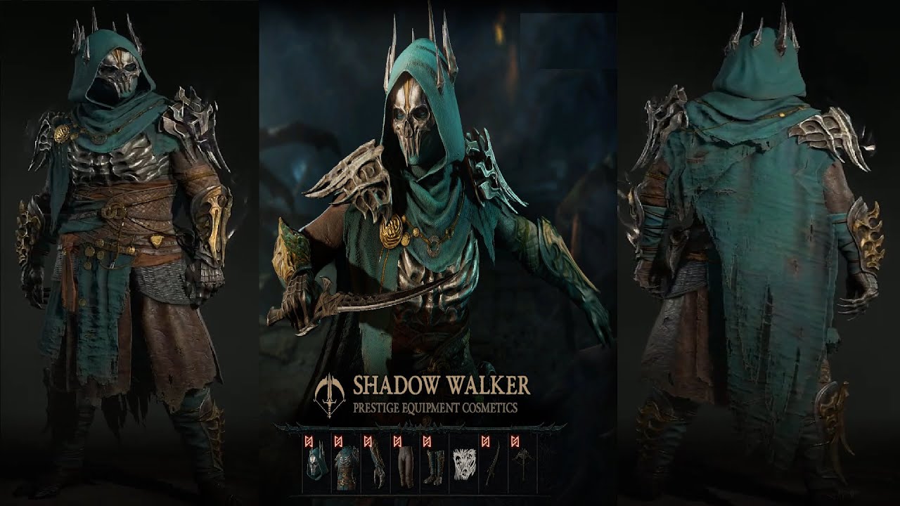 Best Rogue Armor?! Shadow Walker! | Diablo 4 Transmog Showcase!