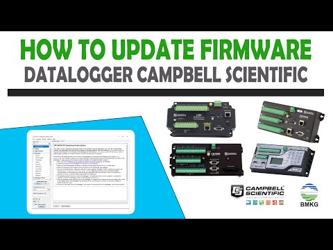 How To Update Firmware Datalogger Campbell Scientific