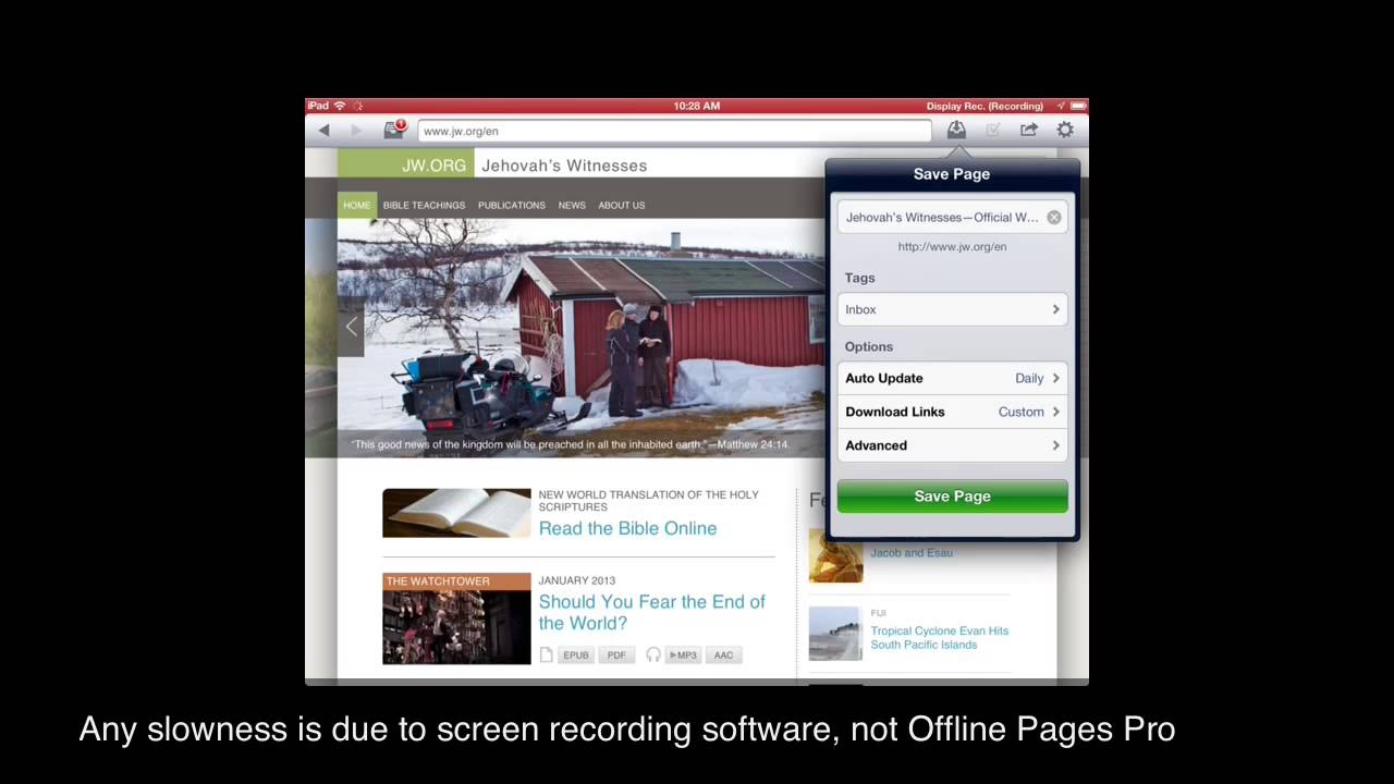 How To: Use JW.org In The Field Ministry Without An Internet Connection (for iPhone and iPad)