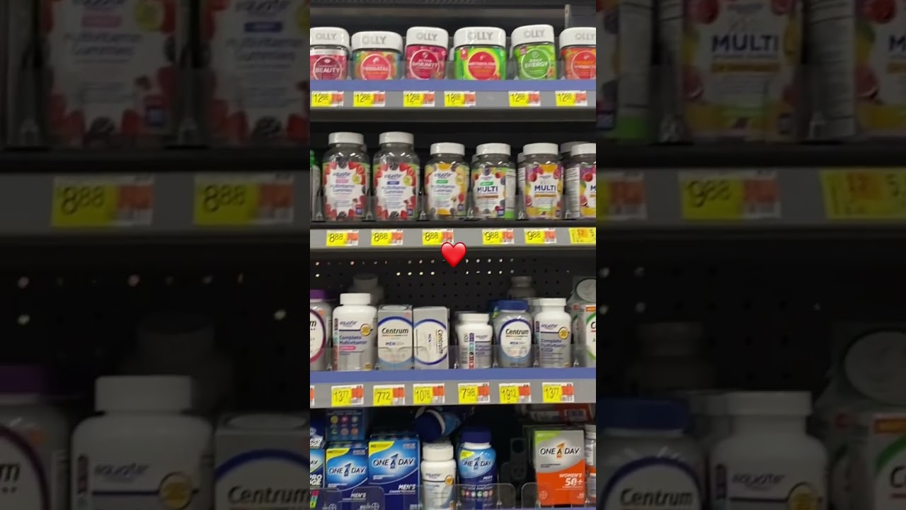 Vitamin | Walmart ❤️👌#shorts